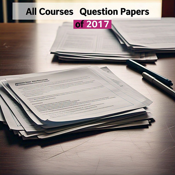 All Courses Question Papers of 2017