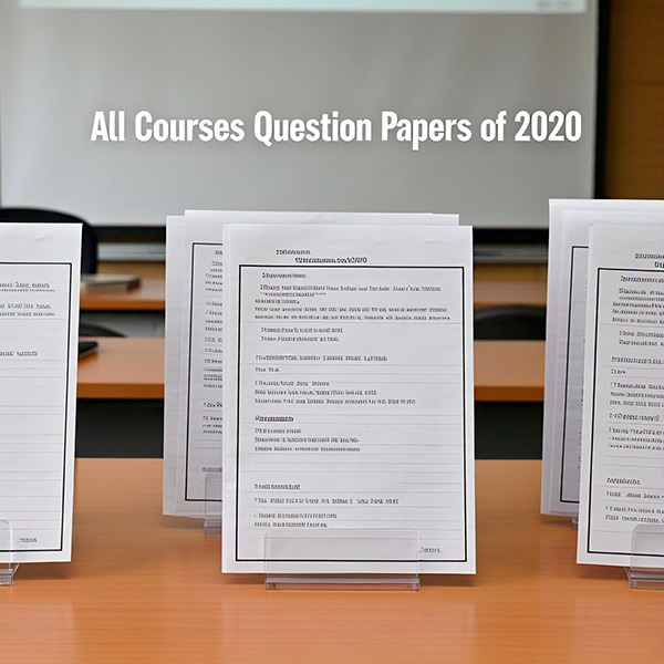 All Courses Question Papers of 2020